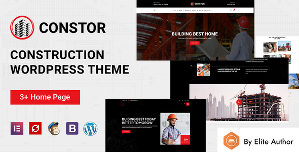 Constor - Construction WordPress Theme by peacefulqode | ThemeForest